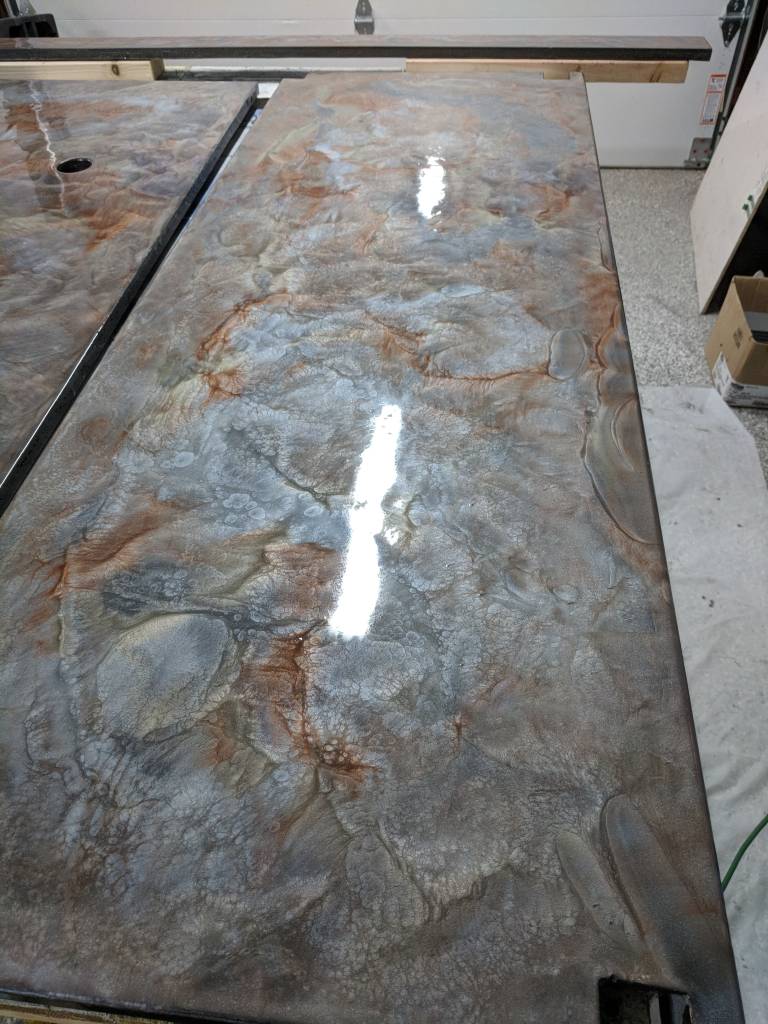 Metallic Epoxy Countertops – Ruby Surfacing